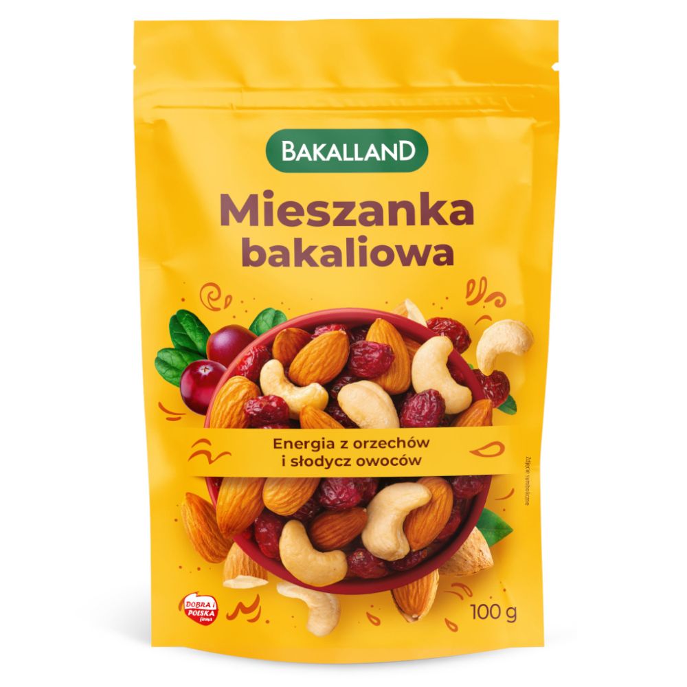 Bakalland Dried Fruit And Nuts ( Mieszanka Bakaliowa) 100g – Pewex Pharmacy