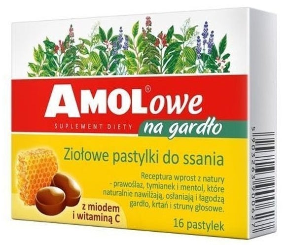 AMOLowe Lozenges w/ Honey and Vitamin C | Kosmetyki z Polski w USA ...