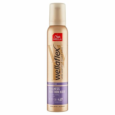 Wella Wellaflex Mousse Fullness for Thin Hair 5 Ultra Strong Hold 200m ...