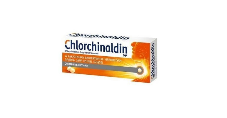 Chlorchinaldin Chlorquinaldolum 2mg 20 lozenges – Pewex Pharmacy