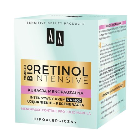 AA Bio-Retinol Complex Retinol Intensive Firming Regenerating Night Cr ...