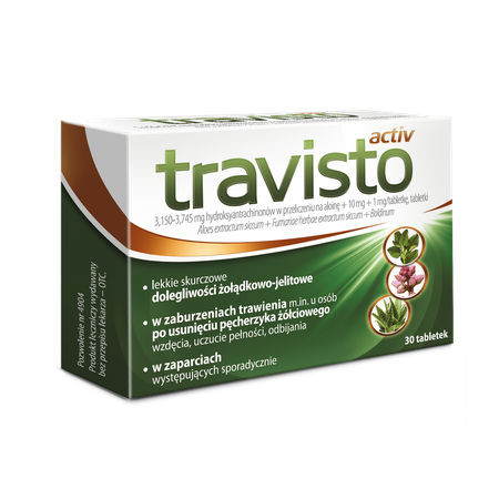 Travisto Activ Digestive Support 30 tablets – Pewex Pharmacy