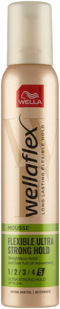 Wella Wellaflex Mousse 5 Flexible Ultra Strong Hold 200ml – Pewex Pharmacy