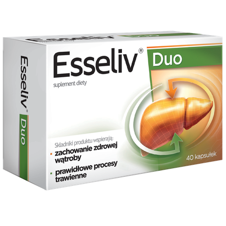 Esseliv Duo Liver Support 40 capsules – Pewex Pharmacy