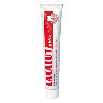 Lacalut Aktiv Toothpaste Against Periodontitis 75ml – Pewex Pharmacy