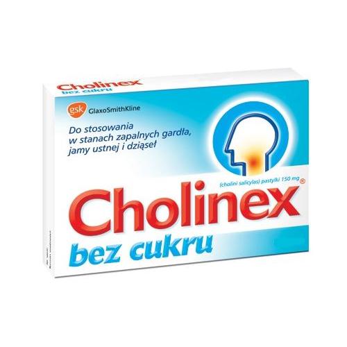 Cholinex Sugar Free 24 lozenges – Pewex Pharmacy