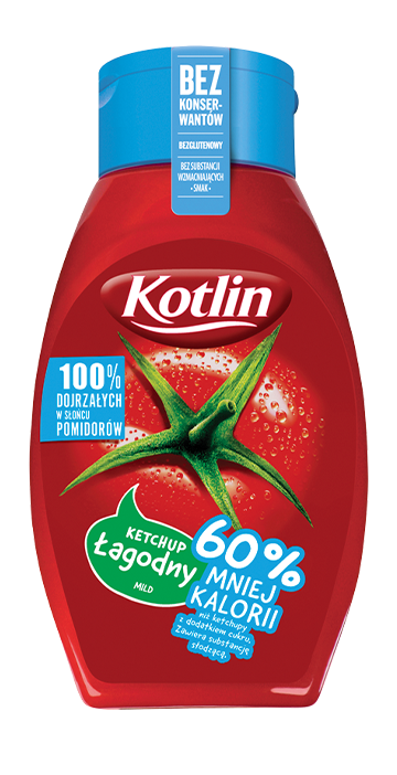 Kotlin Ketchup Mild 60% Less Calories (Ketchup Lagodny) 450g – Pewex ...