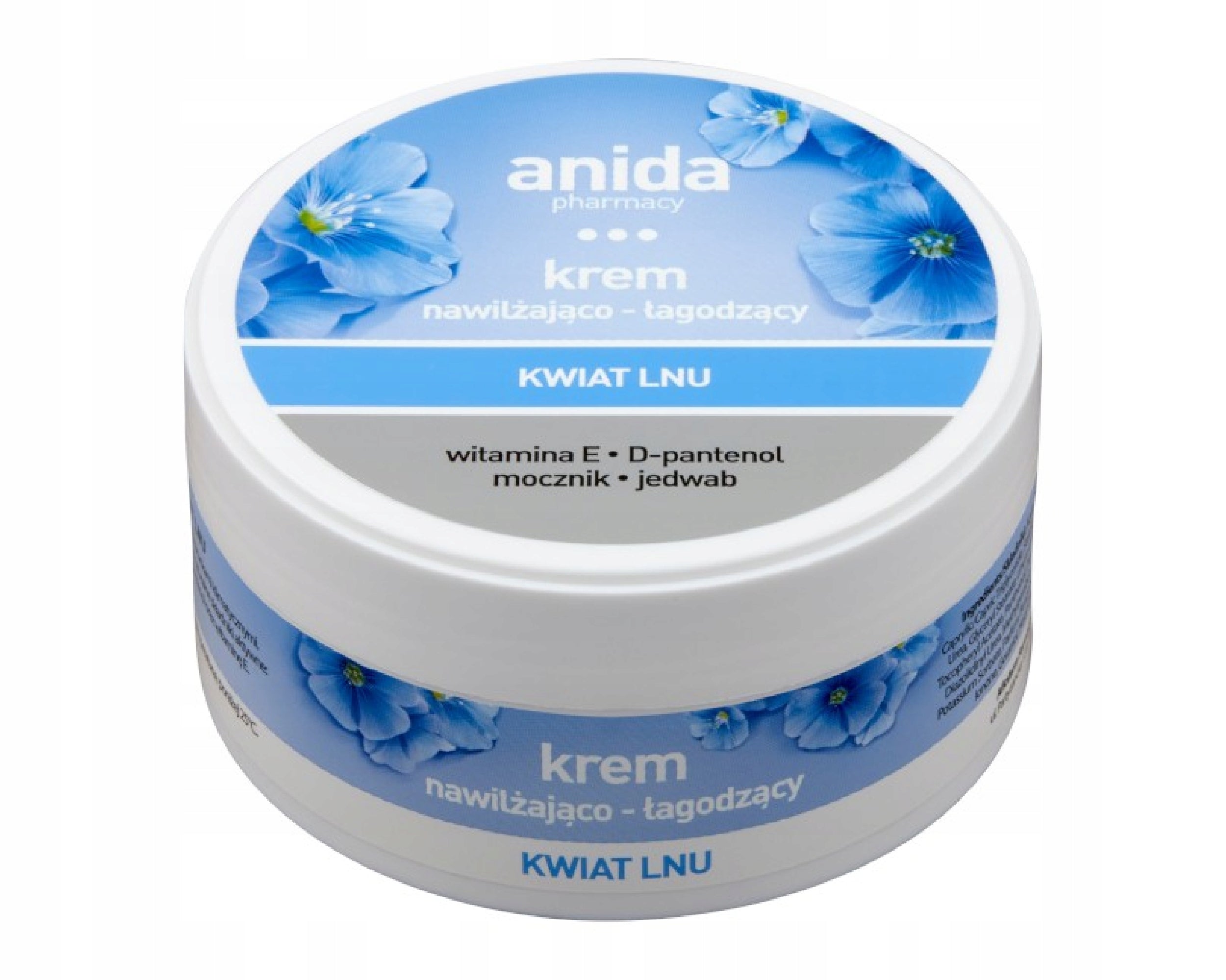 ANIDA Moisturizing and Soothing Cream w/ Flax Flower, 125ml| Kosmetyki ...