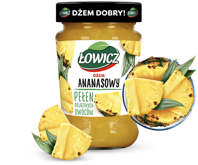 Lowicz Jam Pineapple(Ananasowy) 280g – Pewex Pharmacy