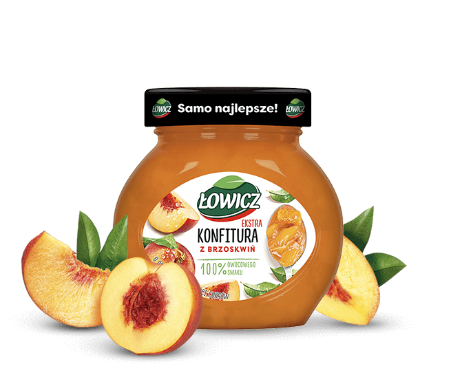 Lowicz Confiture Peach (Brzoskwiniowa) 240g – Pewex Pharmacy