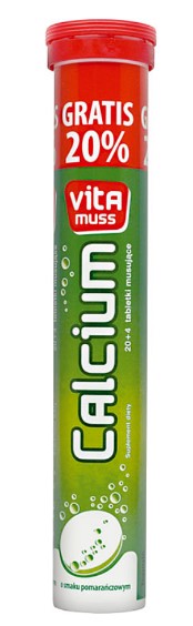Calcium 24 effervescent tablets, Supports the health of bones, joints ...