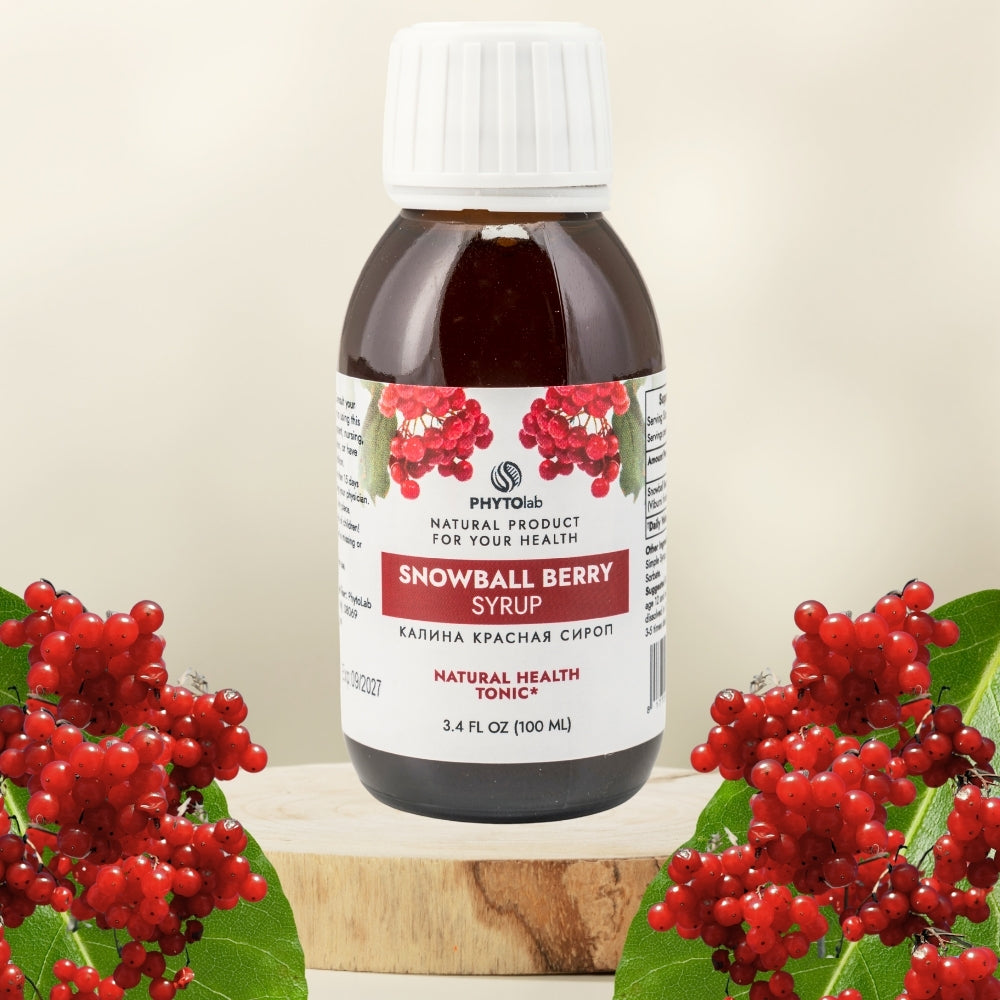 Snowball Berry Syrup 100ml. Immune & Muscle Cramp Support – Pewex Pharmacy