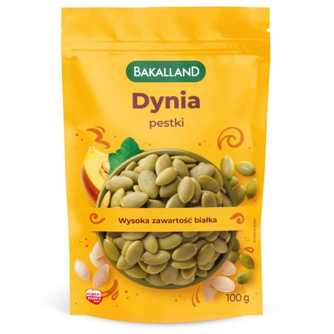 Bakalland Pumpkin Seeds ( Pestki Dyni) 100g – Pewex Pharmacy