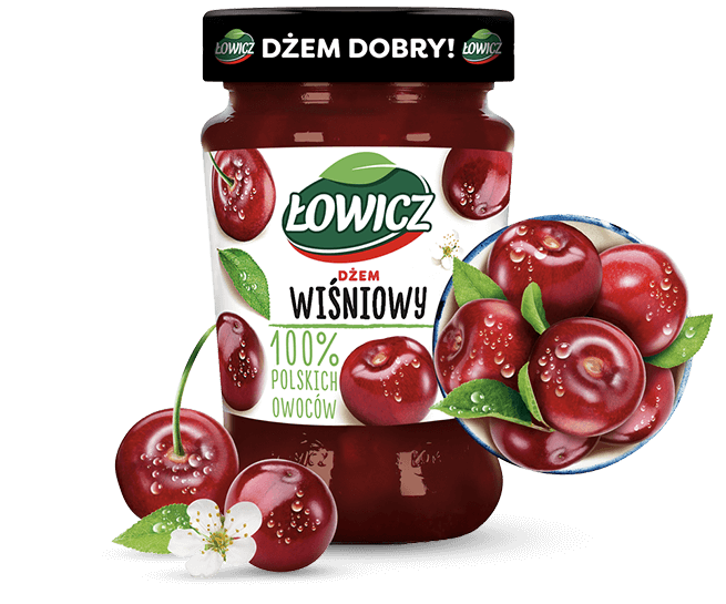 Lowicz Jam Cherry (Wisniowy) 450g – Pewex Pharmacy