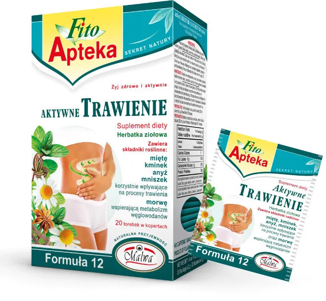 MALWA Fito Apteka Active Digestion 20 Tea bags – Pewex Pharmacy