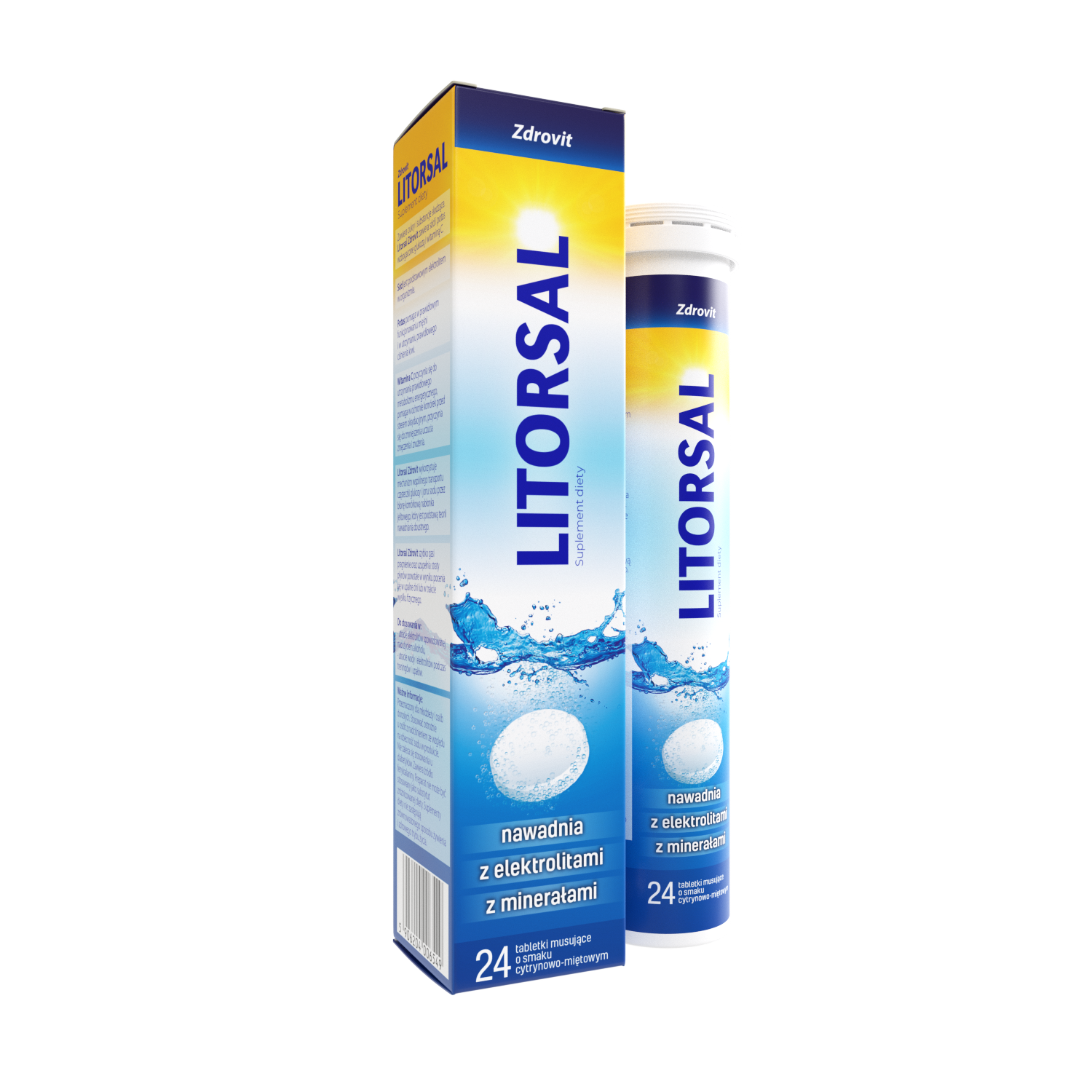 Zdrovit Litorsal, effervescent tablets, 24 pcs – Pewex Pharmacy
