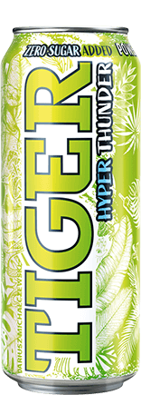 TIGER HYPER THUNDER 500ml carbonated drink with apple flavor – Pewex ...