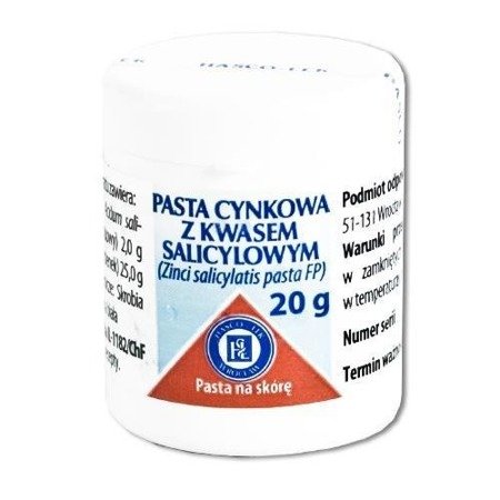 Zinc Paste 20g Pasta Cynkowa Zinc Paste With Salicylic Acid Acne Blemi ...